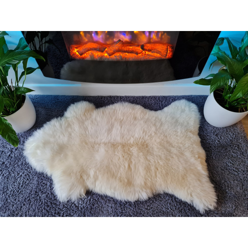 IVORY/WHITE RUG 115cm