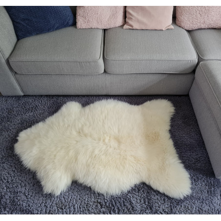 IVORY/WHITE RUG 120cm