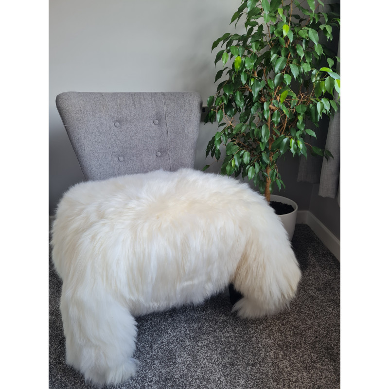 IVORY/WHITE RUG 130cm